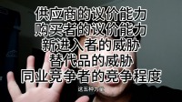 波特五力模型是三大分析法,掌握分析法, 有助于自己更了解情况
