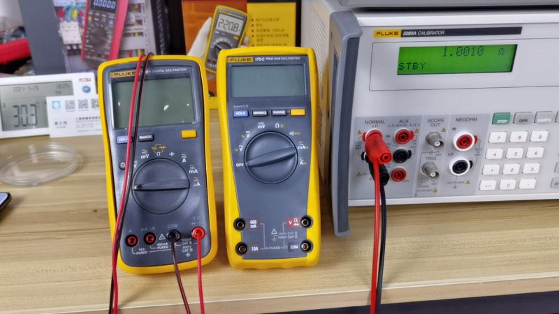 FLUKE福禄克175C万用表15B+测量电容,电流