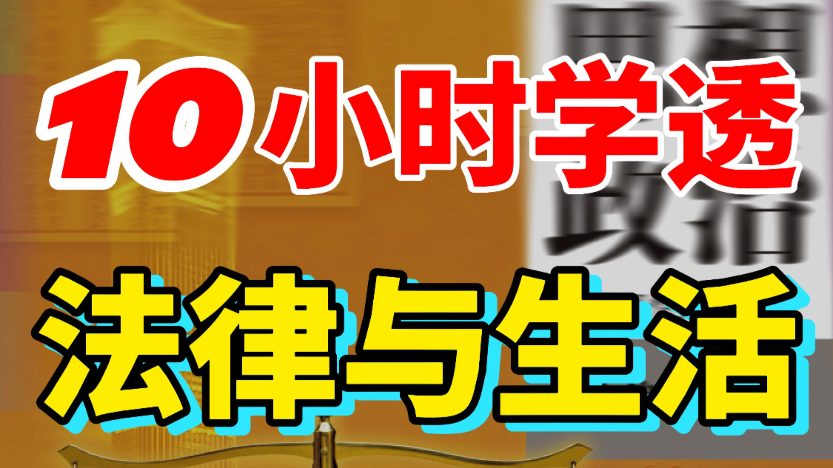 【终于来了!】10小时学透高中政治选择性必修二 法律与生活 重难点全...