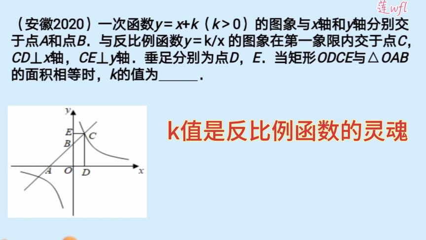 k的值是反比例函数题的灵魂,会求k值,你就过关了