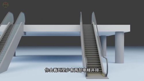 自动扶梯是如何工作的?带你看它的内部结构和工作原理!