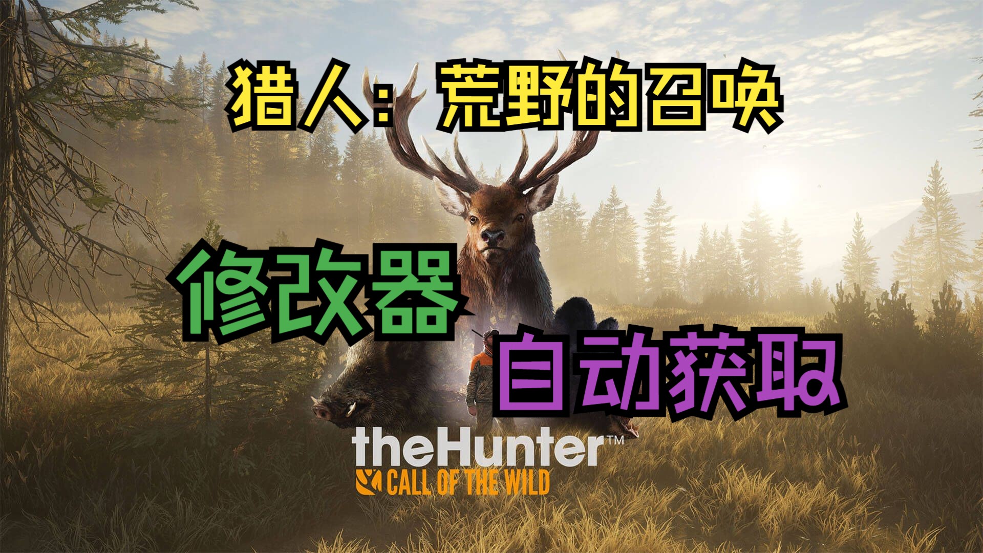 猎人:荒野的召唤最新版修改器丨隐身-超级移动速度-技能立即冷却-无限...
