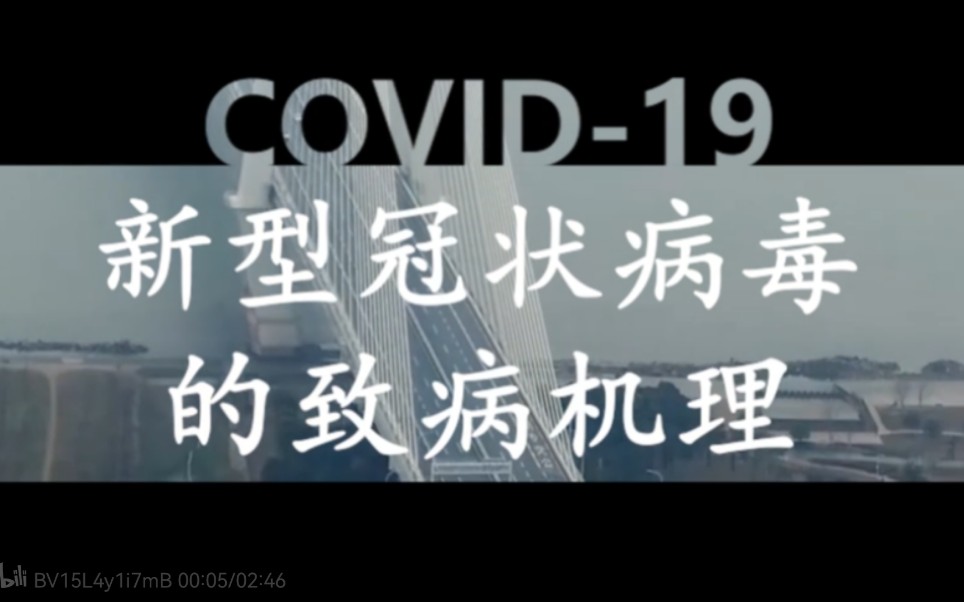 大二学生作业《新型冠状病毒的致病机制》
