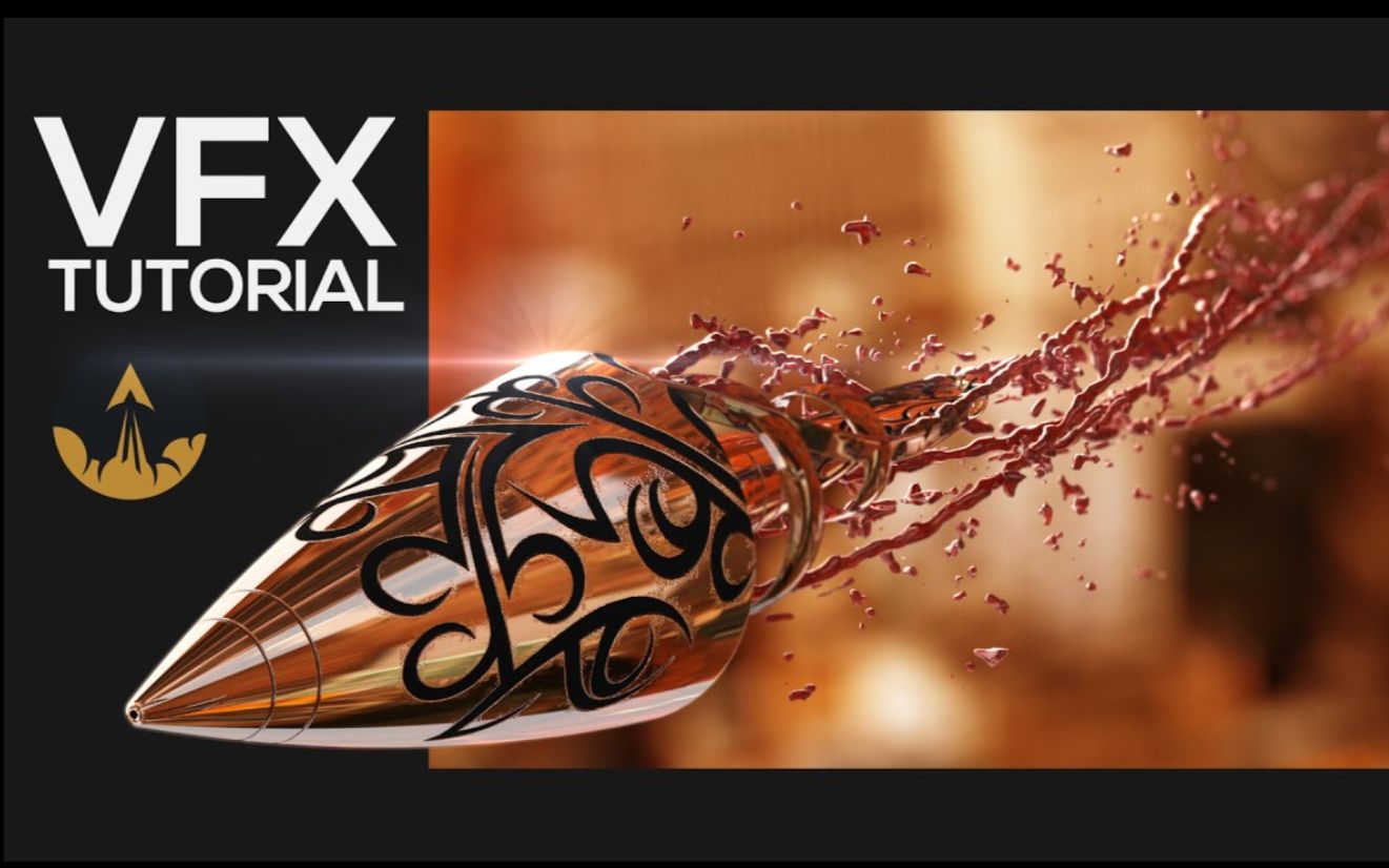 【中文字幕】3Ds Max 2023 中带有 tyFlow、tyMesher 和 Vray 的子弹...