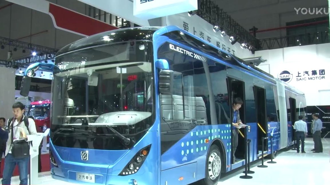 [搬]商用车界实拍:申沃SWB6188EV讲解(2017上海车展)