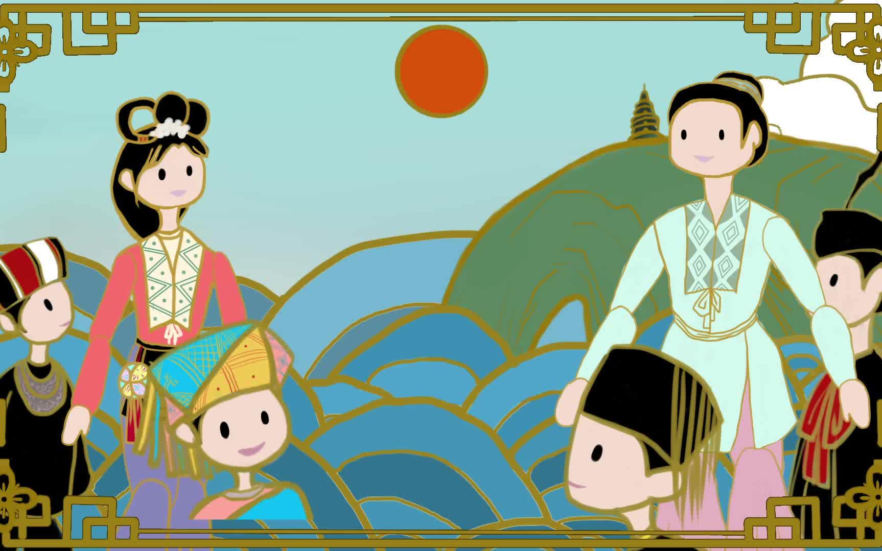 《桂林》(学生自制短片动画)地方特色动画