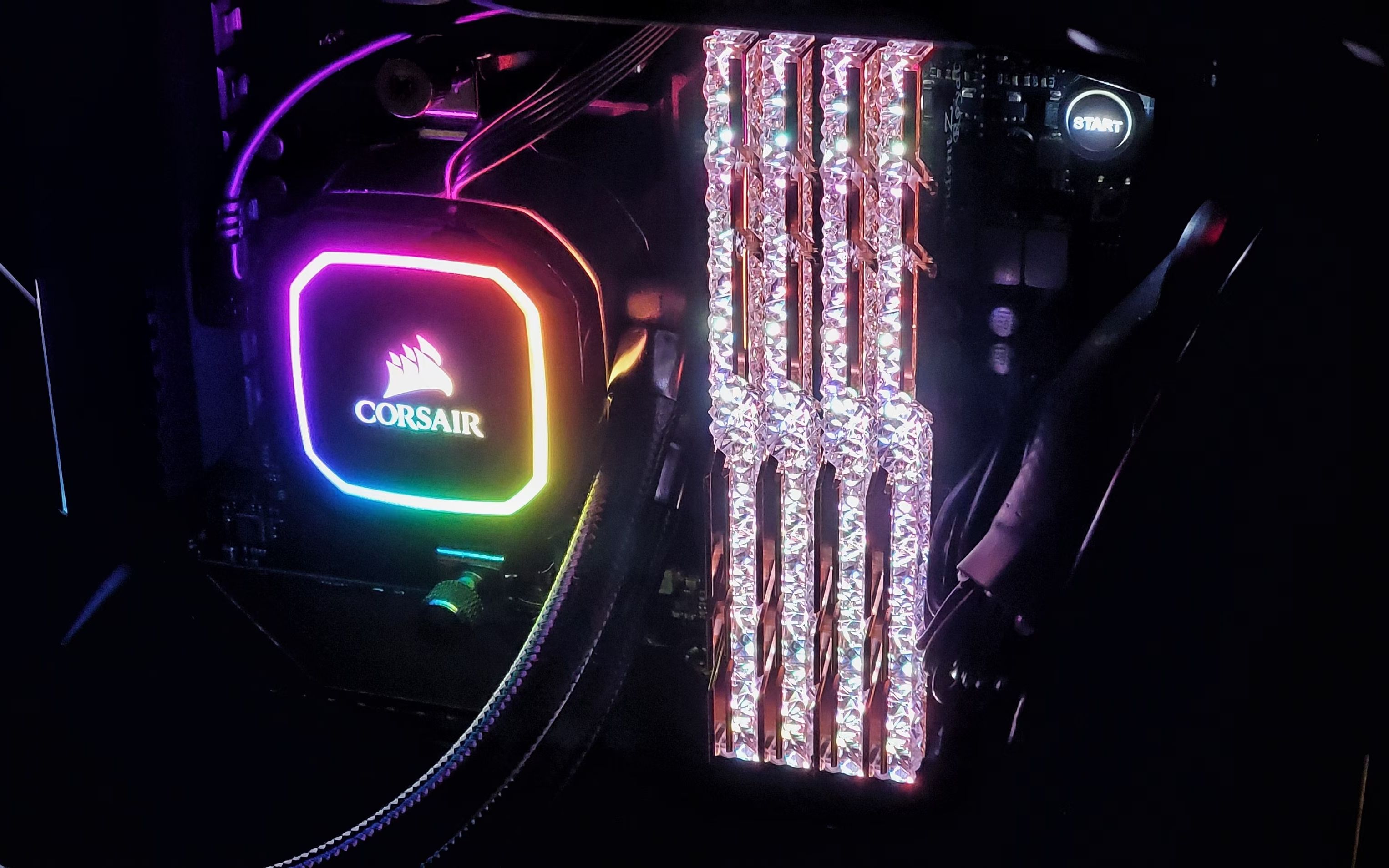 3950X+RTX 3070TI 魔兽世界最高画质(加光追测试)_魔兽世界_第一视角