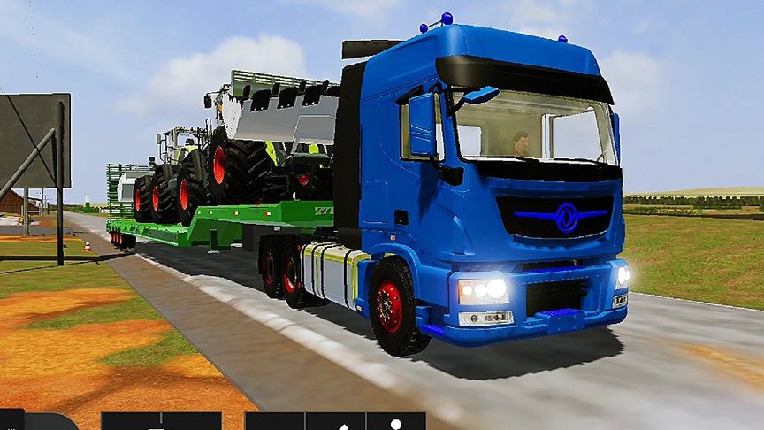 游戏名:模拟农场20,可以安装模组的手机游戏