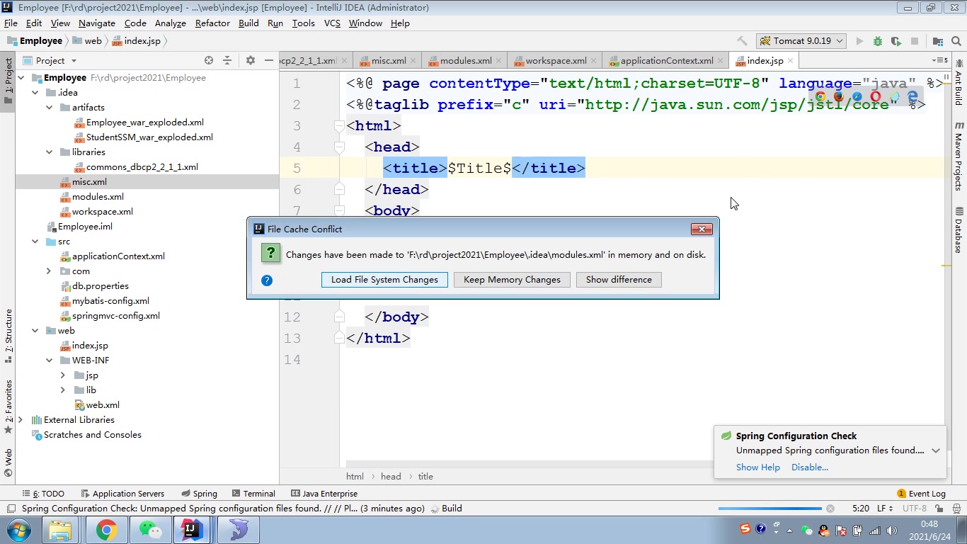 JavaWeb项目名称修改手动修改SSM项目的名称(文件夹名字)