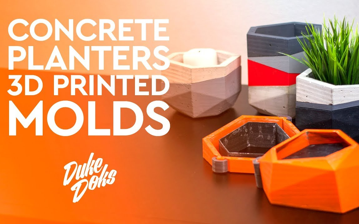 3D打印混凝土种植模具