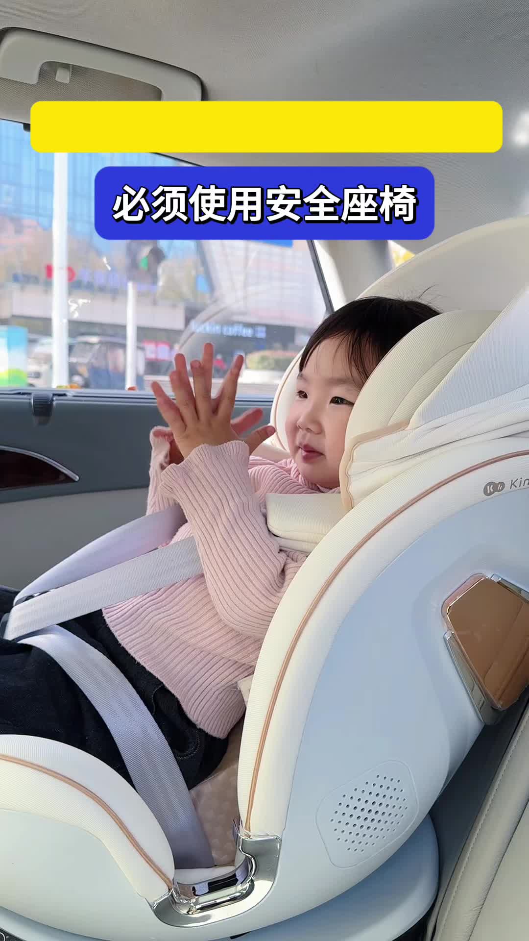 ...需要坐安全座椅: 1. 新生儿(低于83cm、小于15个月):建议反向乘坐...