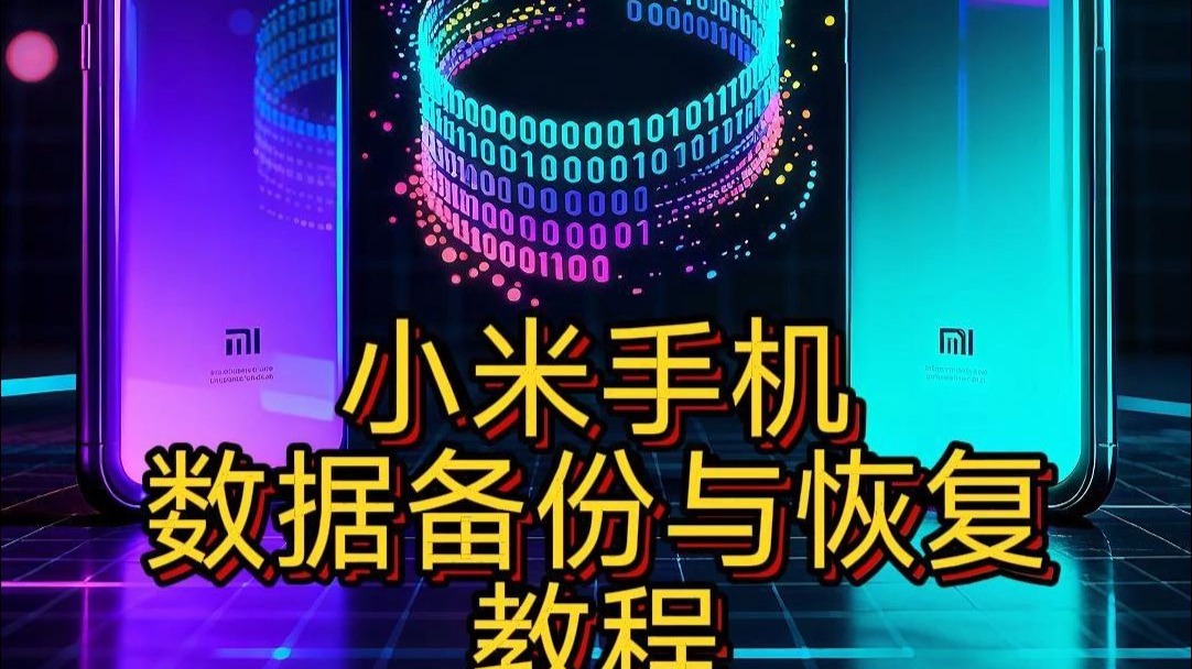 小米手机数据备份与恢复教程