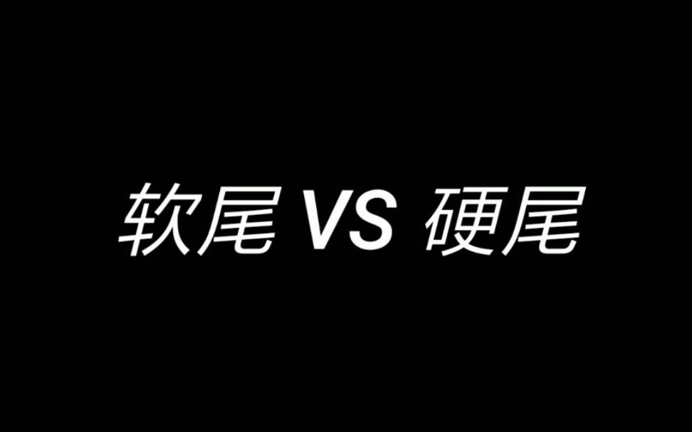 软尾 VS 硬尾 会碰撞出怎样的火花?