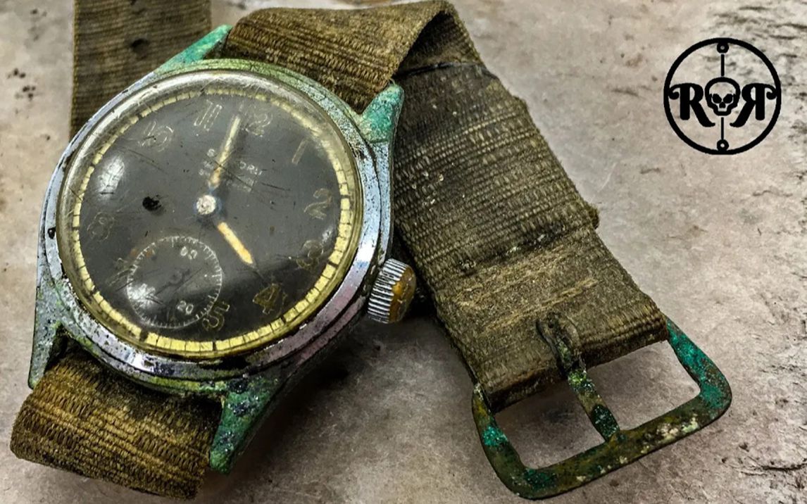 硬核!德国手工大神修复“参加”过二战的军用手表