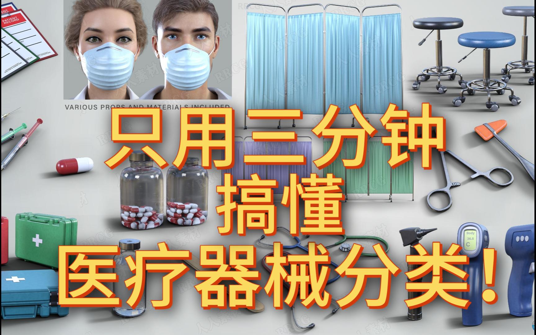 只用三分钟,搞懂医疗器械分类!医疗器械分类之总结篇。搞懂分类,入门...