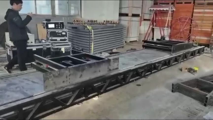 前后左右移动LED屏# 智能远程#数控编程#双向开合屏#