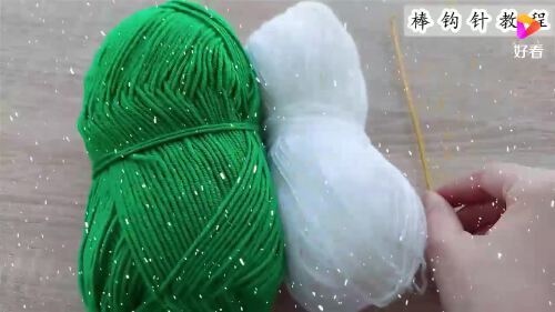 零基础也能钩!萌趣小蝌蚪针织教程,秋冬背心必备温暖元素