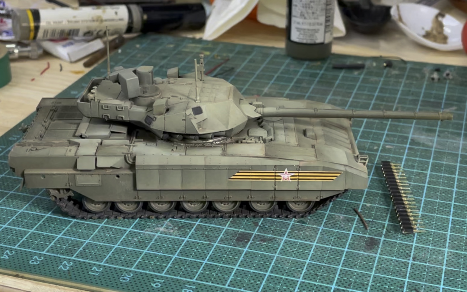 1/72 动态 T-14 阿玛塔模型