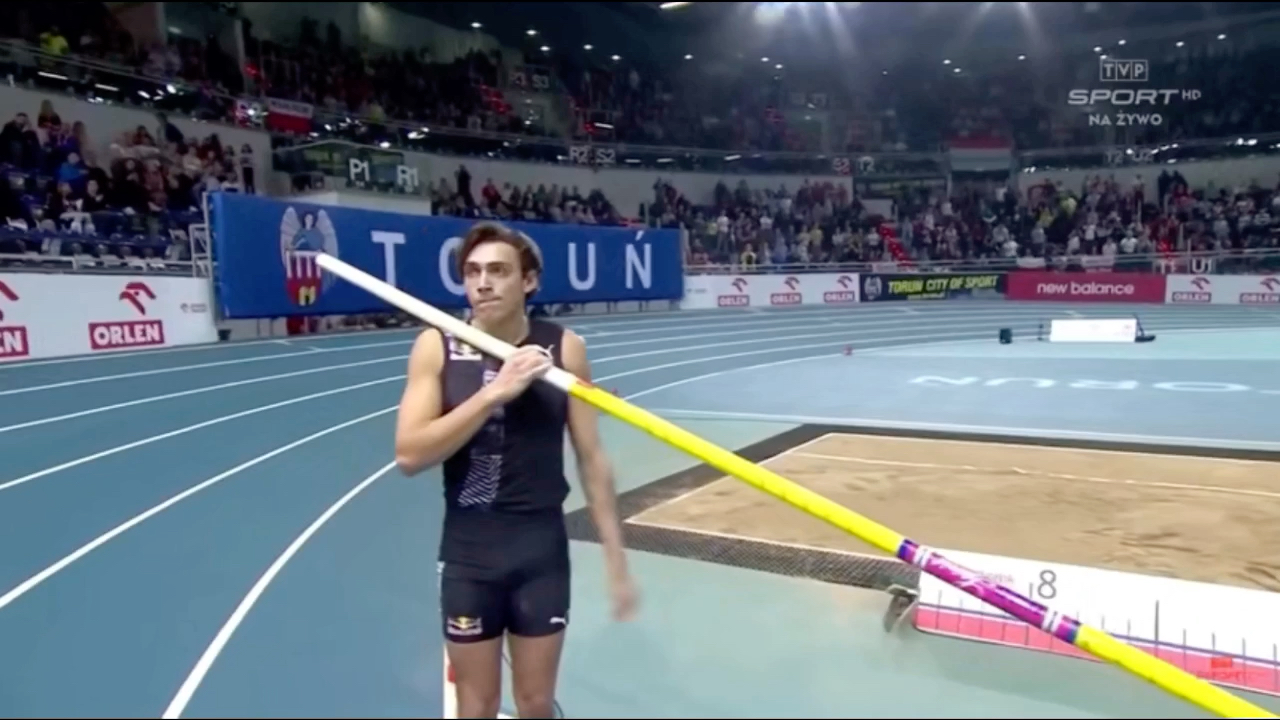 2020首个田径世界纪录!撑竿跳高天才杜普兰蒂斯挑战6米17成功