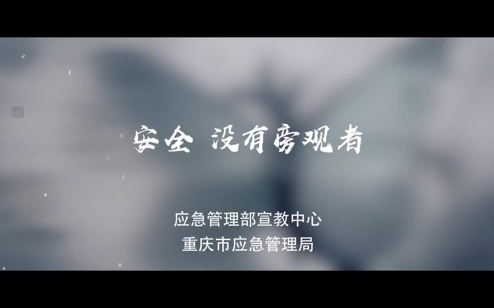重庆市应急管理局《安全没有旁观者》(安全生产微视频 )
