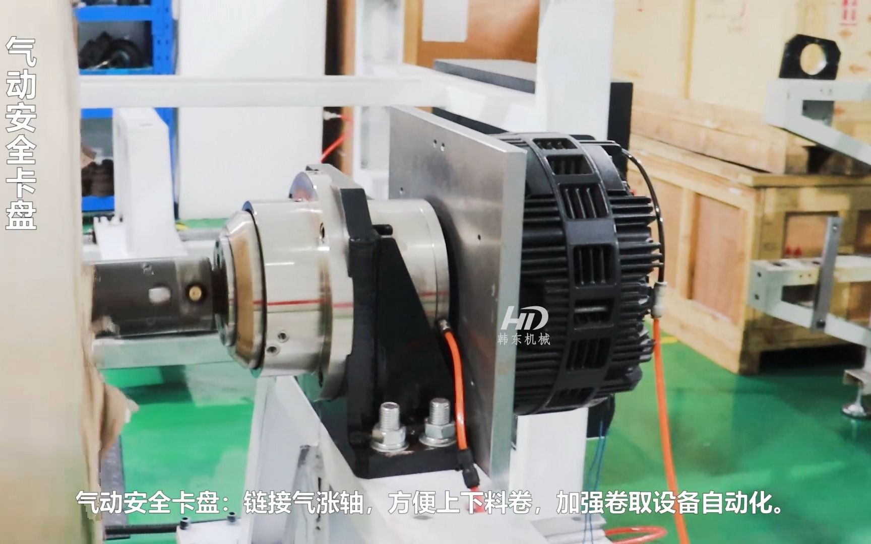 卷取设备中如何实现气动张力控制自动化