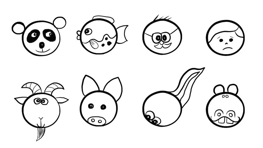 动物、人物简笔画大全丨家长 老师要收藏好!精心为孩子准备的!