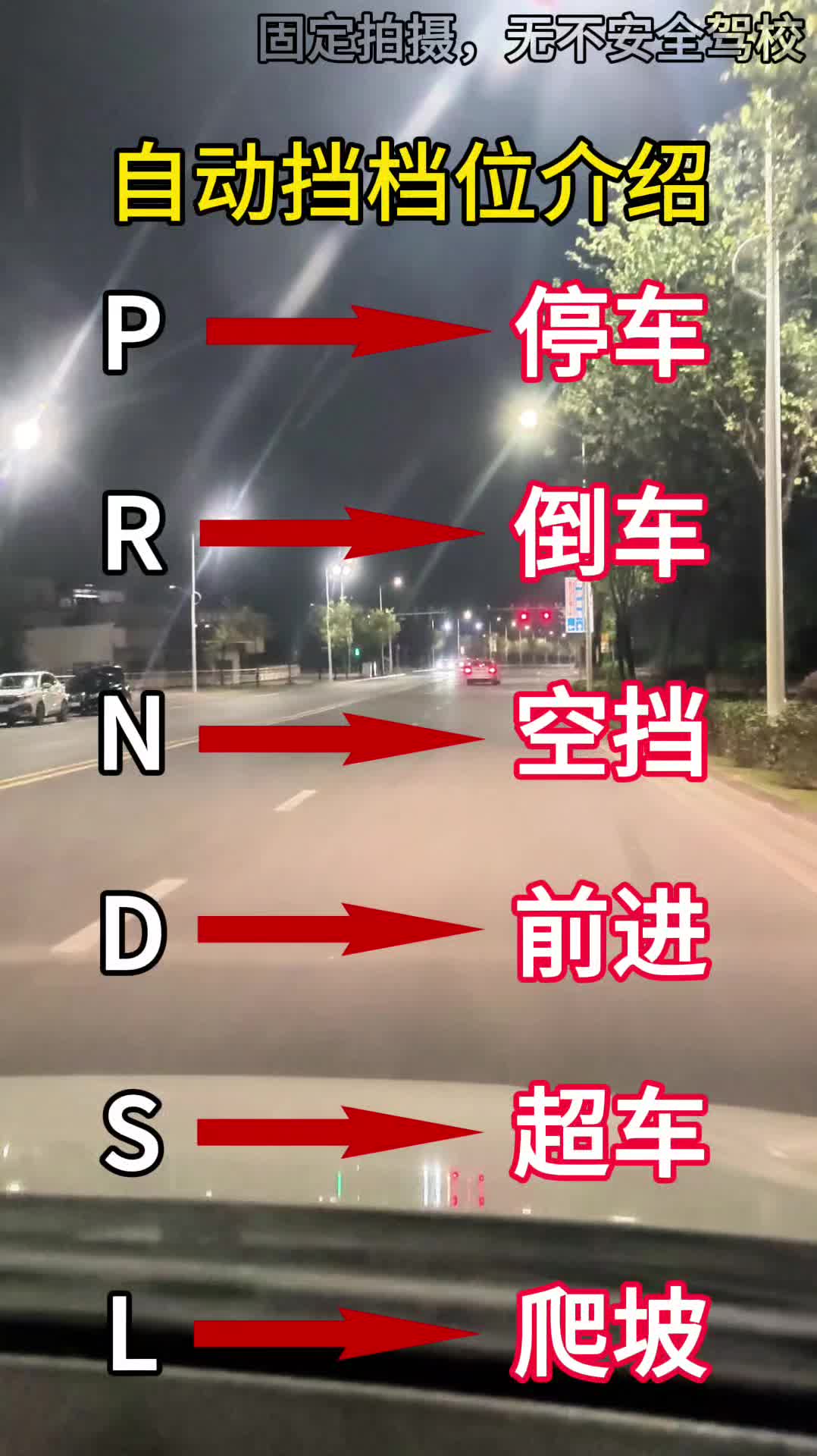 自动挡档位介绍#开车#车知识分享计划