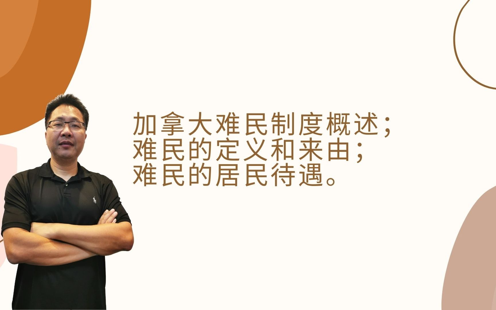 第59期加拿大难民制度概述;难民的定义和来由;难民的居民待遇
