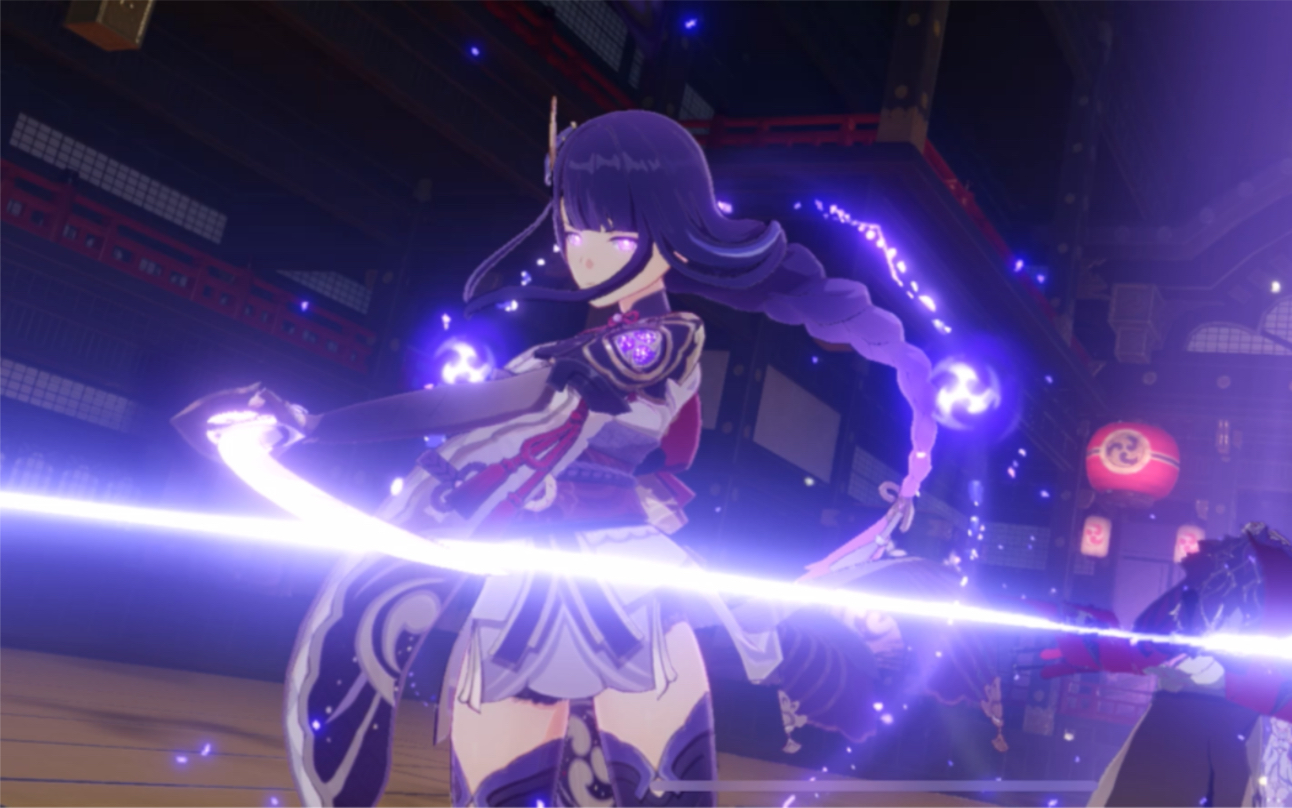 原神 魔神任务主线 雷神斩女士