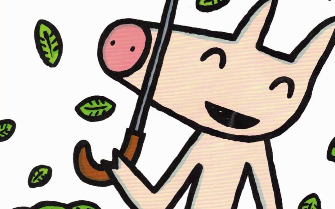 宫西达也绘本“狼和小猪系列”故事--神奇雨伞店