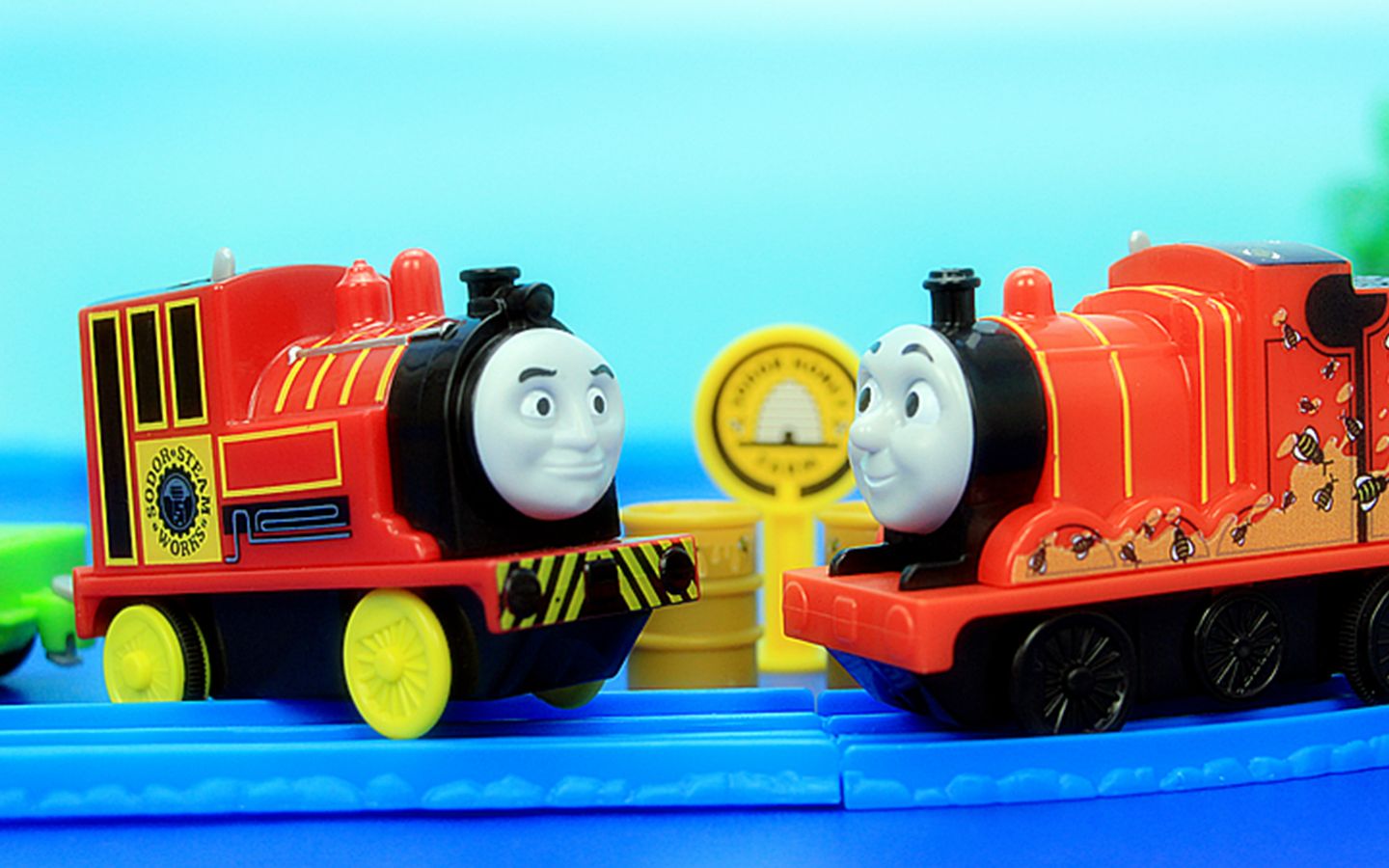 托马斯小火车 忙碌的蜜蜂詹姆士 詹姆士运输蜂蜜套装