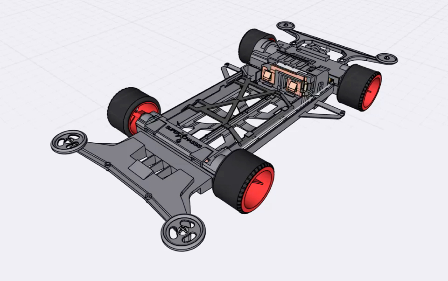 Shapr3D iPad四驱车底盘建模