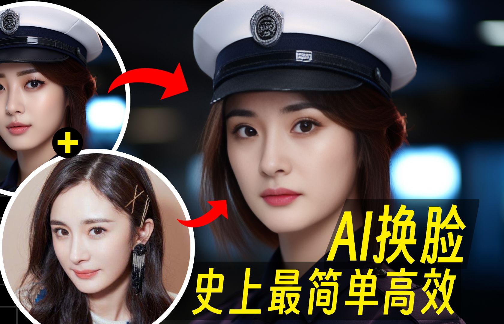 ...最简单最高效的AI换脸软件教程,无损AI图片放大,性能秒杀faceswap。