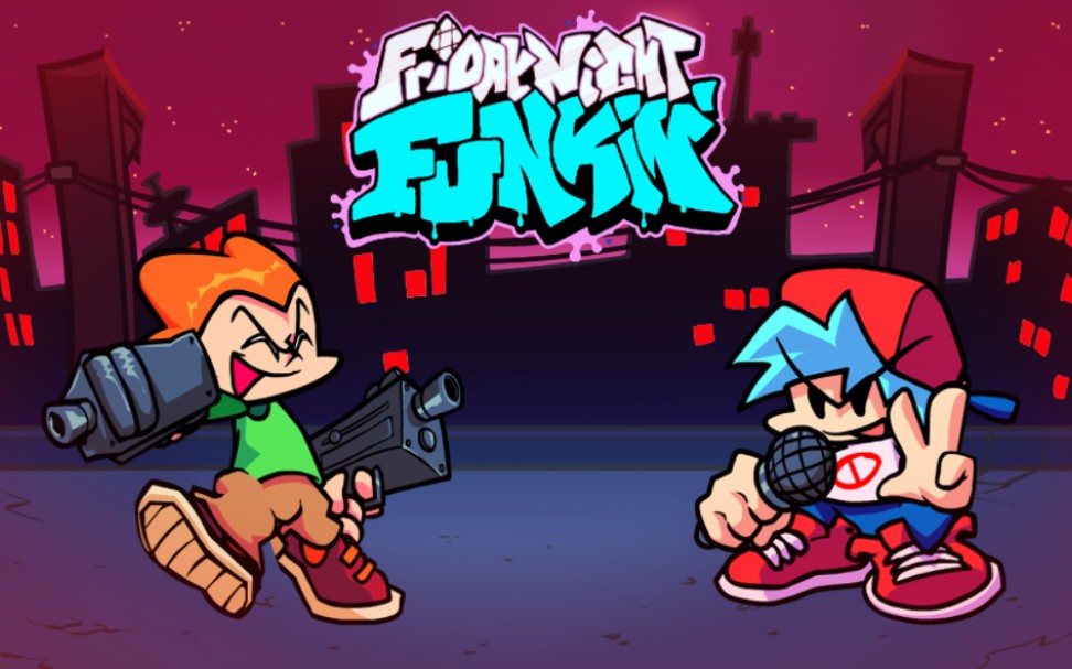 [FNF/erect]超燃blammed,bf and pico新贴图更帅更酷。