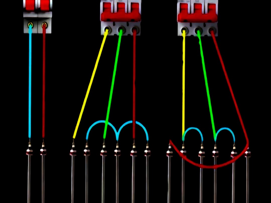 电热管接线方法
