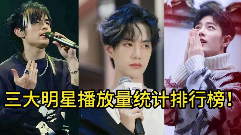 ...播放量统计排行榜来了!周杰伦竟落选第三王一博紧随其后!第一名...