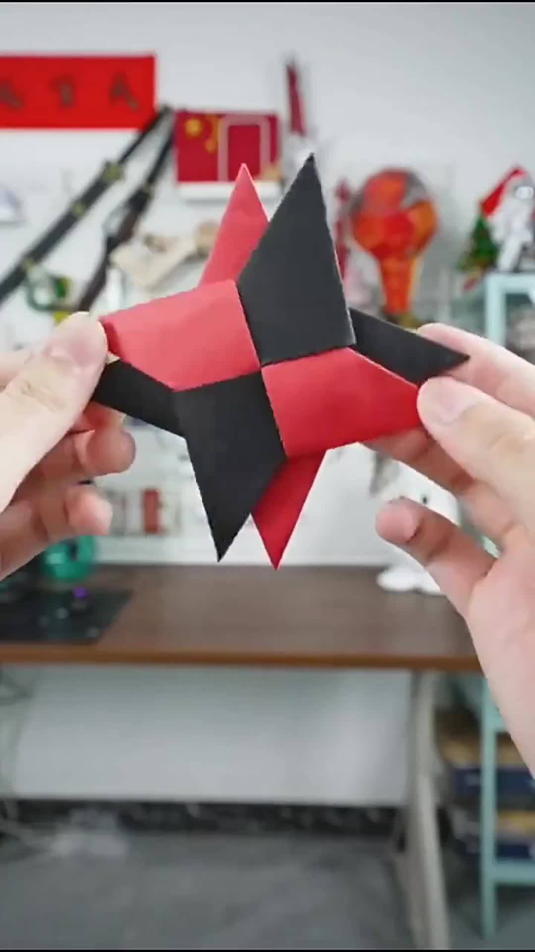 简单几步折炫酷变形飞镖,速来一试!