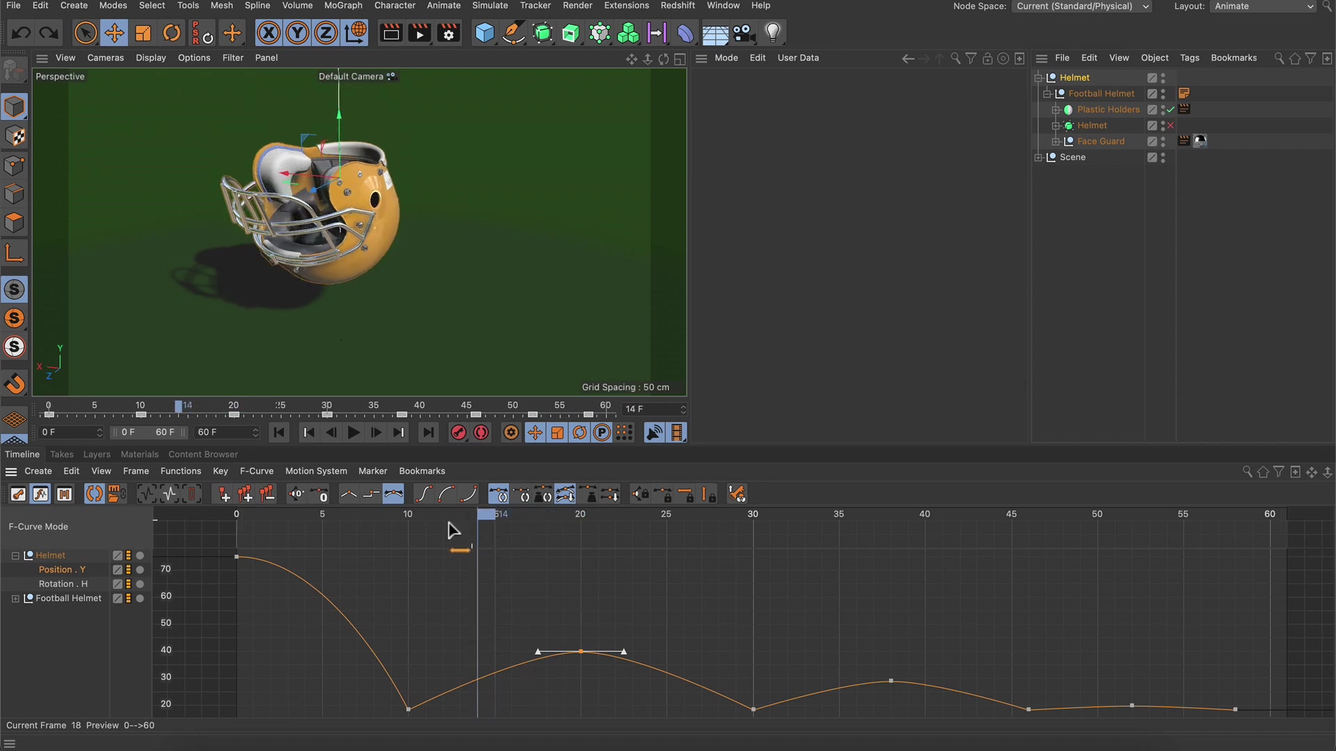 C4D R23官网技巧教程Tip - 332如何在Cinema 4D R23中使用另一帧的...