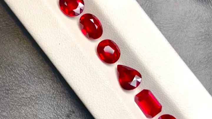 GRS红宝石 无烧 鸽血红色 精品中的精品 收藏级