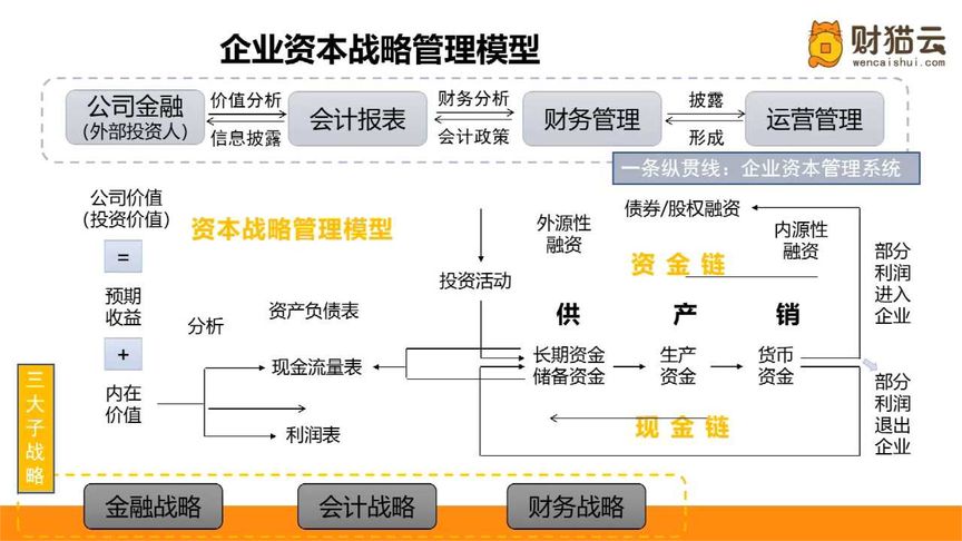 企业资本战略管理模型