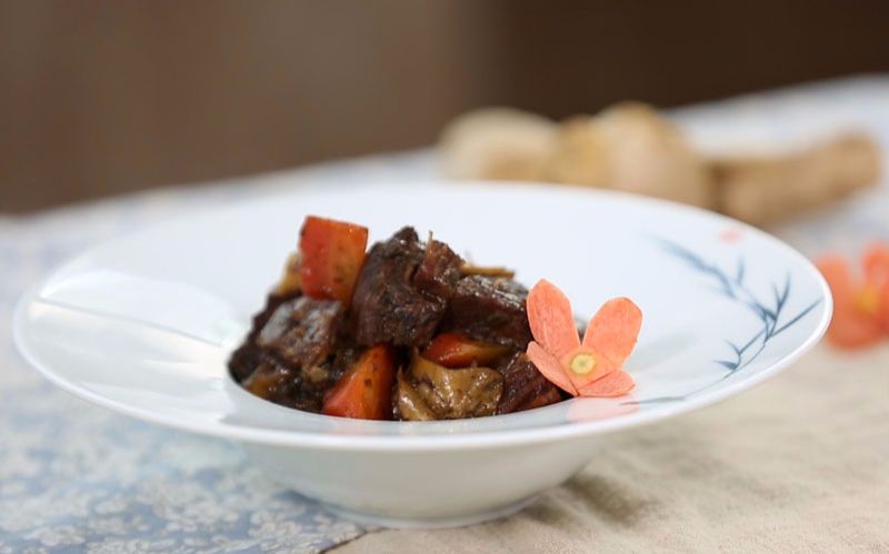 胡萝卜烧牛肉,去除你体内的湿气