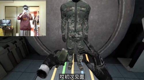 太爽了吧,在VR里体验了一把当史泰龙的感觉单机游戏VR游戏射击游戏