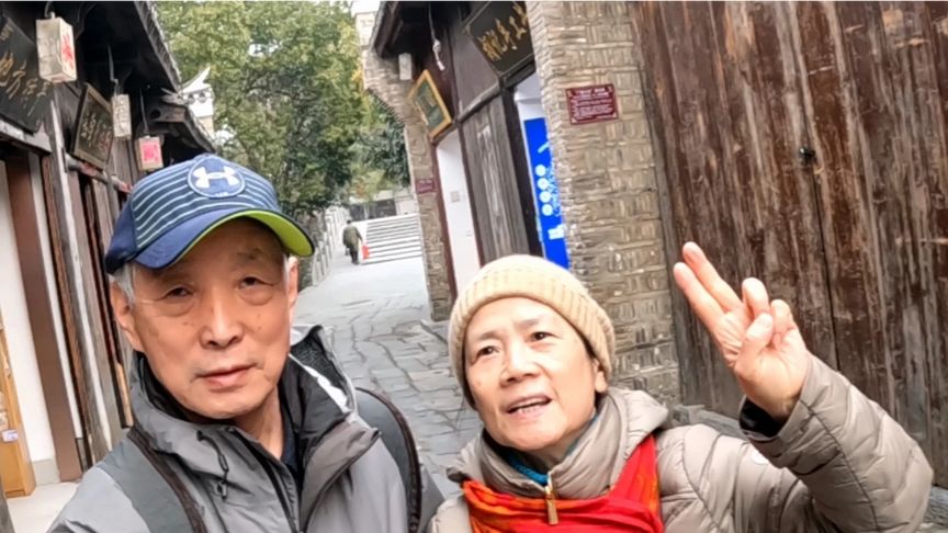 50后夫妻从北京自驾海南第四天(游览合肥三河古镇)