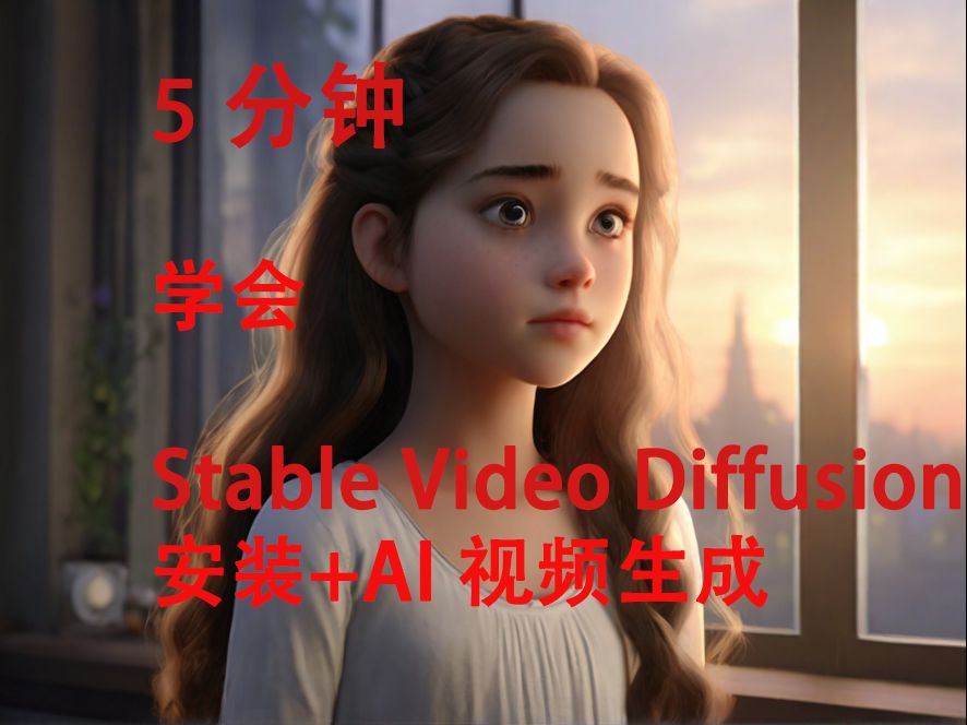 ...你的AI小视频,Stable Video Diffusion保姆级安装使用教程(含实际案例)