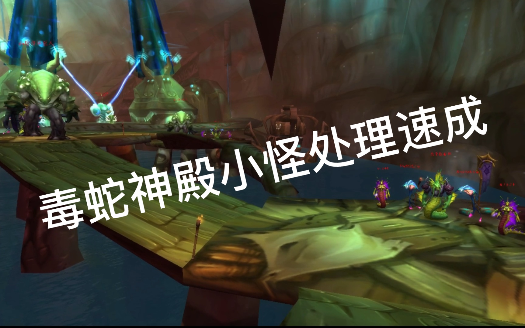 【毒蛇神殿】两分钟看懂处理所有小怪,适合进本一脸懵,临时抱佛脚的你