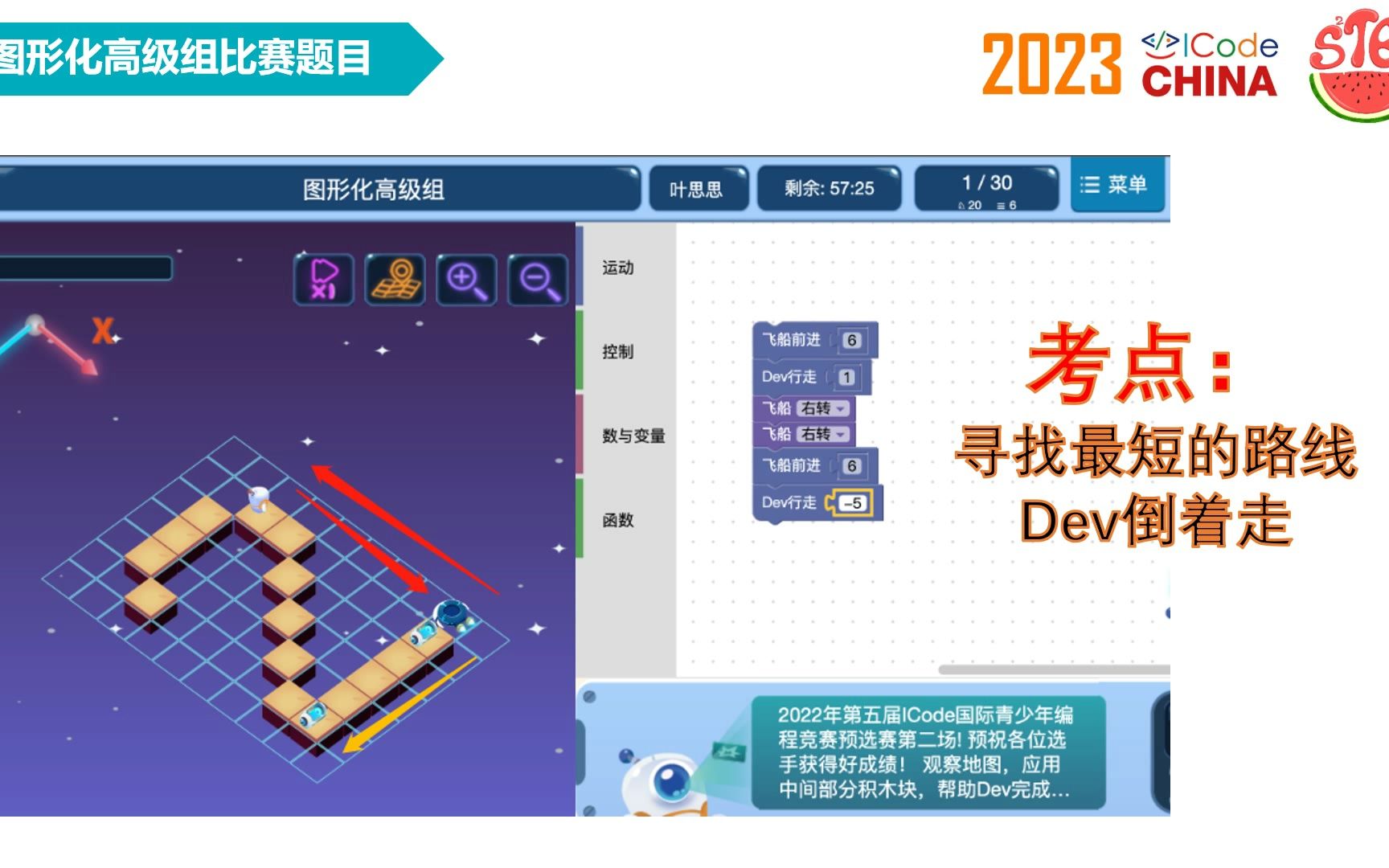 2023年iCode预选赛第2轮题目分析总结