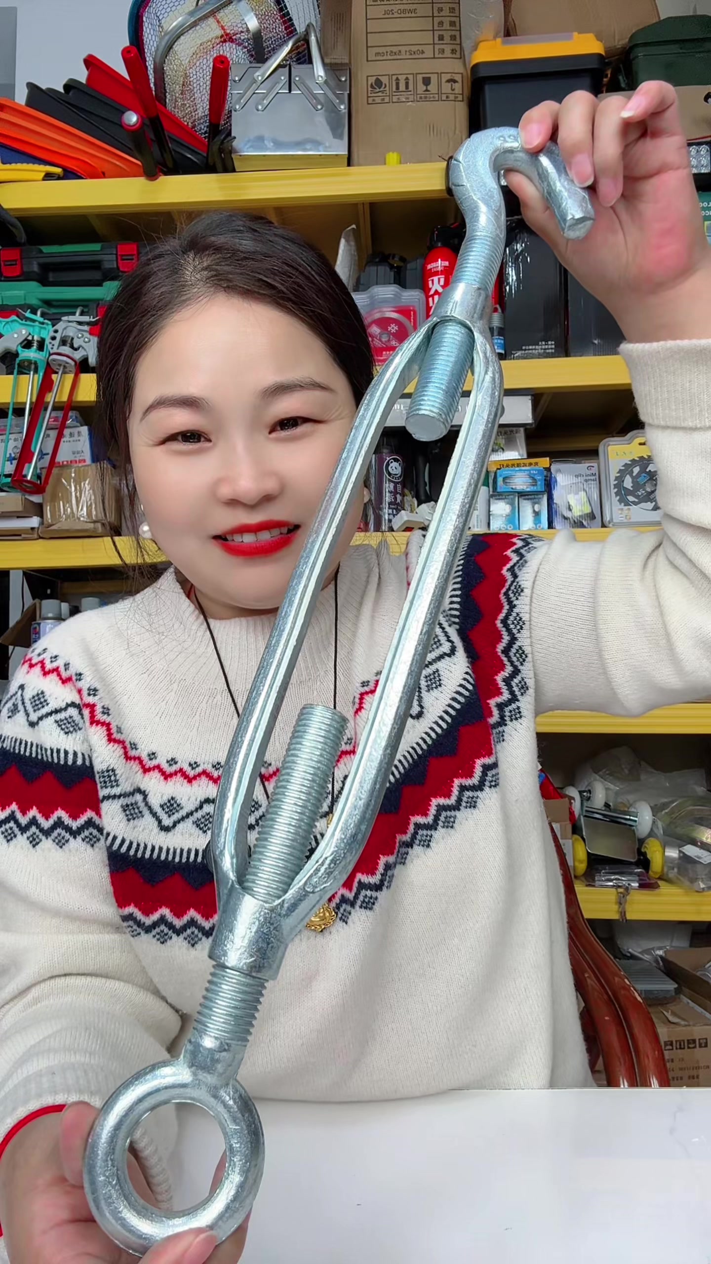 #钢丝绳拉紧器 #收紧器 #拉紧器 #紧绳器