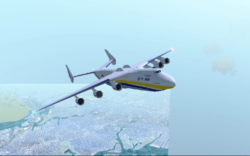 【整活记录】再见空中巨无霸,安-225。少壮再努力,无奈模拟器