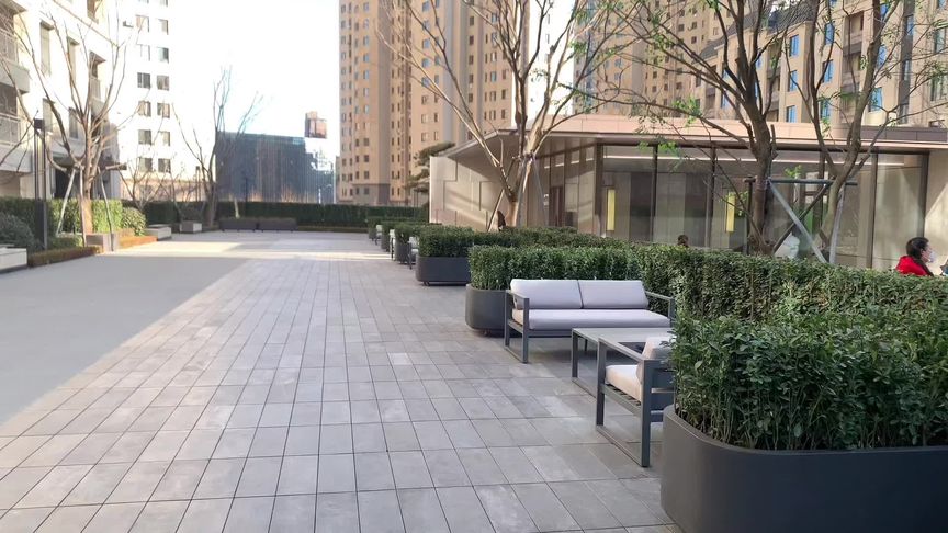 中山区品质小区绿化覆盖率达百分之百