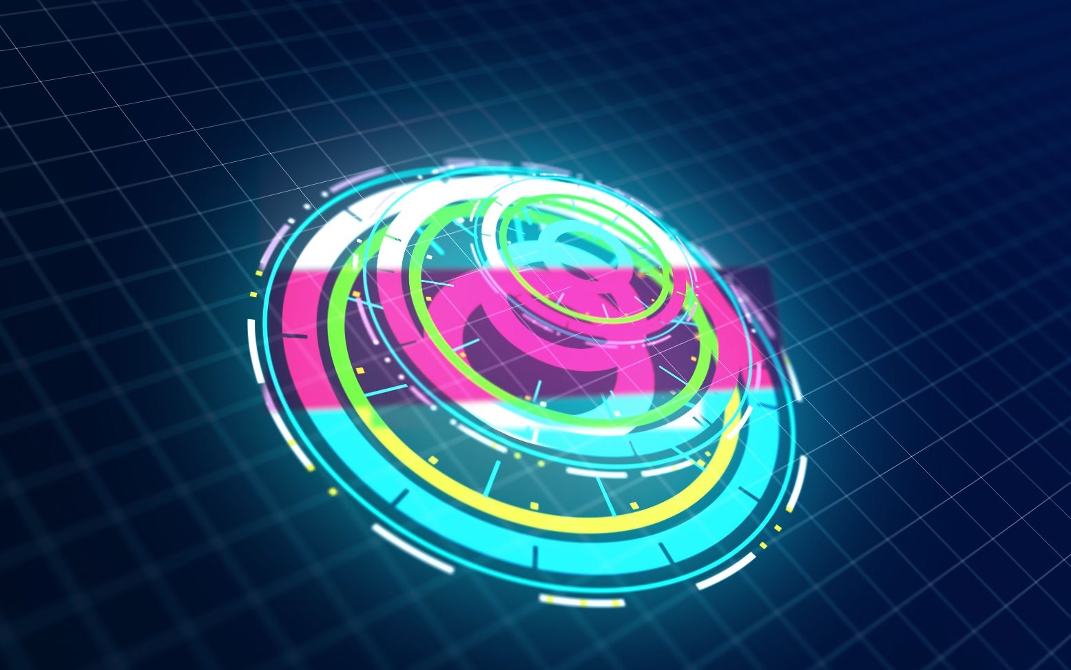 纯AE制作MG科技动画,颜色的搭配决定了最终的效果。取之于B站,分享...